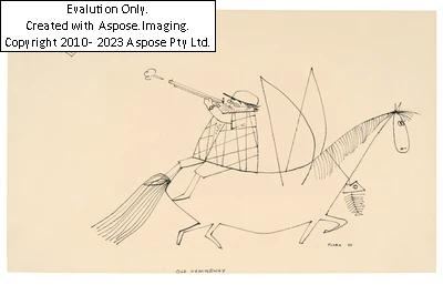 Paul Flora | Old Hemingway- Nobel Prize | MutualArt