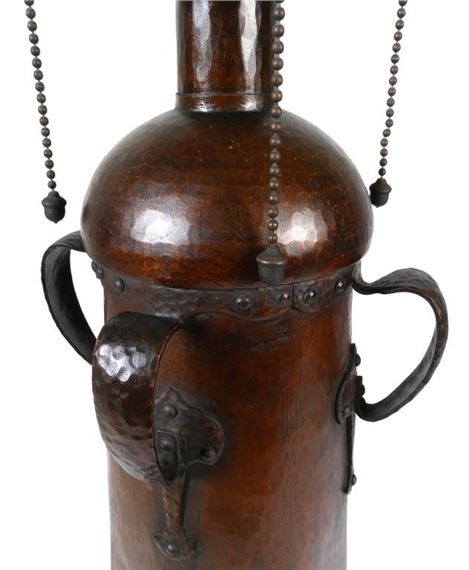Charles Limbert | CHARLES LIMBERT Landscape Table Lamp (Circa 1910 ...
