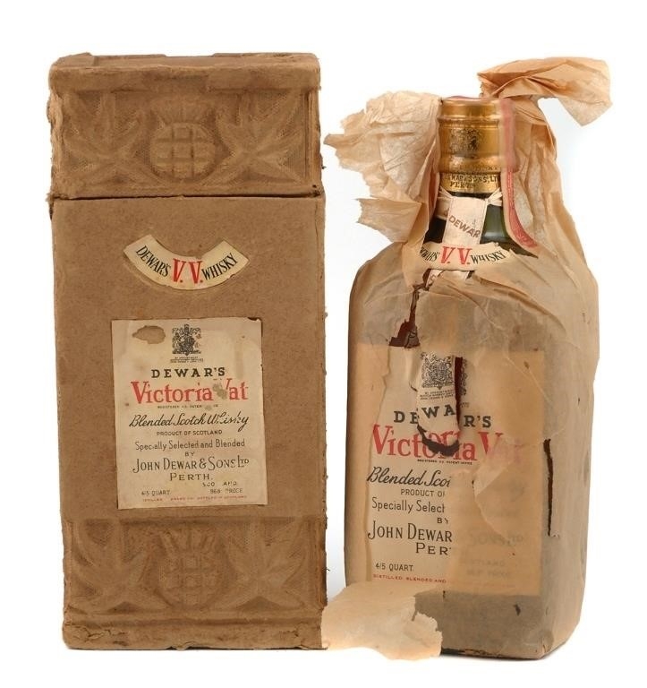 Victoria | Rare Bottle: Dewar's Victoria Vat Scotch, 1940s (1940s ...