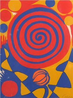 Alexander Calder | Loops (1969) | MutualArt