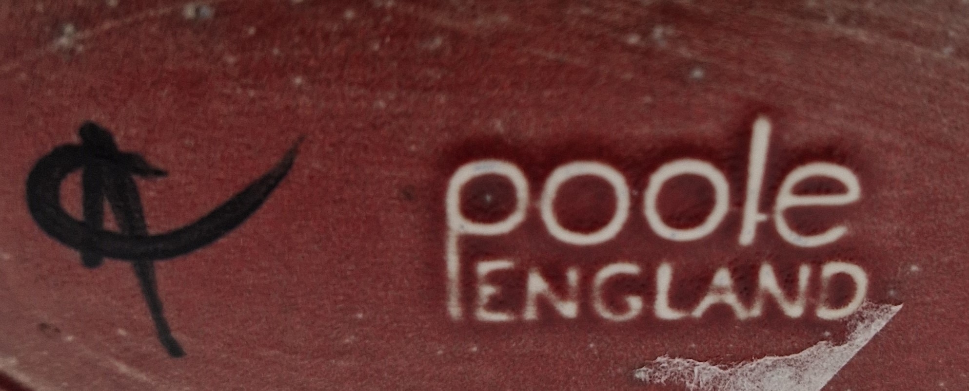 Poole Pottery | POOLE POTTERY Large 27cm VASE IN THE FLARE DESIGN ...