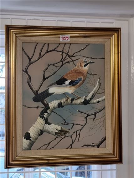 Christopher Watson | Jay on Silver Birch | MutualArt