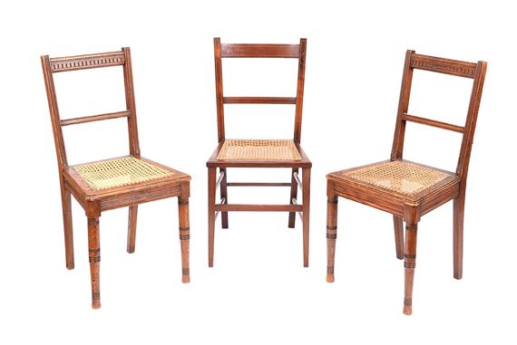 Hope K. Ritchie | THREE EDWARDIAN OCCASIONAL CHAIRS | MutualArt
