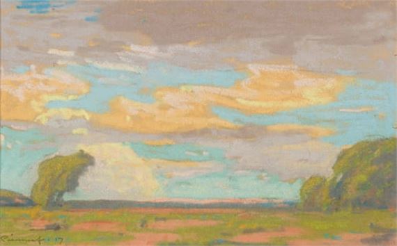 Jacob Hendrik Pierneef | Landscape with Trees (17) | MutualArt