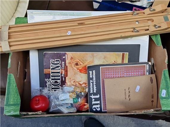 Paul Coze | Mixed artist’s lot includes ing and art appreciation books ...