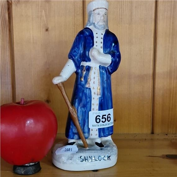 John Samuel Beswick | A RAREth-century Staffordshire figurine of ...