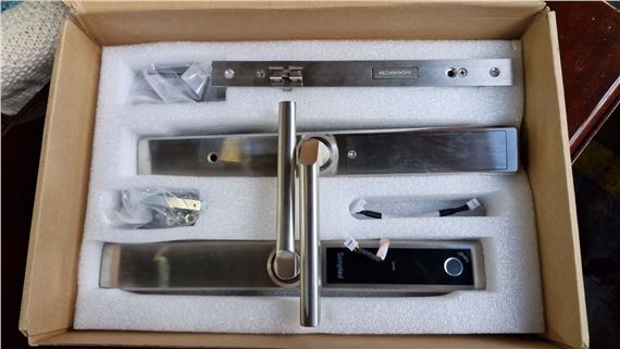 STEEL | Smart Door Lock, Model HF-SP. Made of S. Includes Bluetooth ...