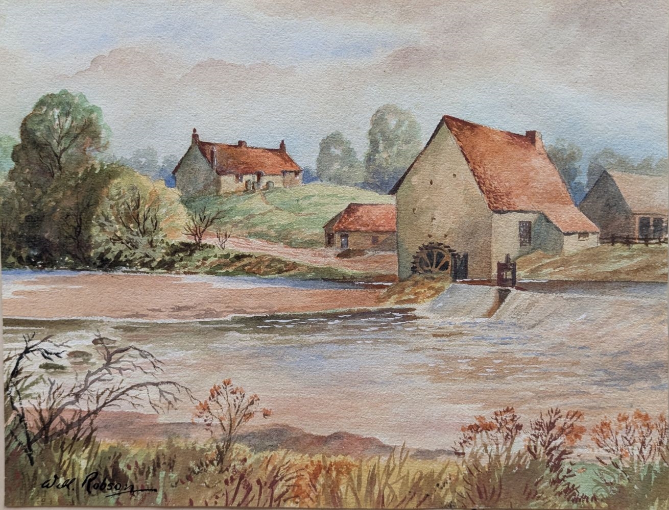 William Robson | A PAIR OF WATERCOLOURS (1947) | MutualArt