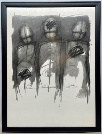 Mario Perillo | Tres figuras | MutualArt