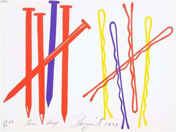 James Rosenquist | GIFT WRAPPED DOLL NO. 13 (1992) | MutualArt