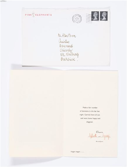 Gilbert & George | The complete Postal Sculpture (1973) | MutualArt