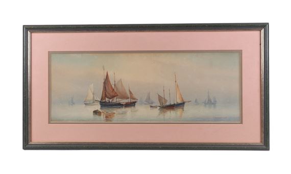 Garman Morris | Fishing Boats at their Moorings | MutualArt