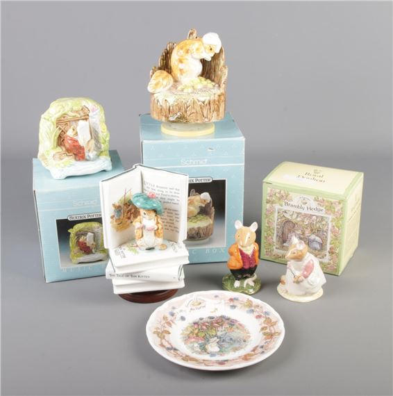 Beatrix Potter | A small collection of Beatrix Potter collectables ...