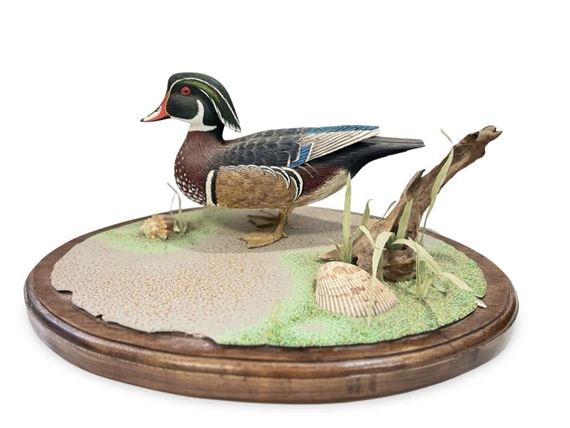 Bryant Savoy | BRYANT SAVOY - WOOD DUCK DRAKE DIORAMA | MutualArt