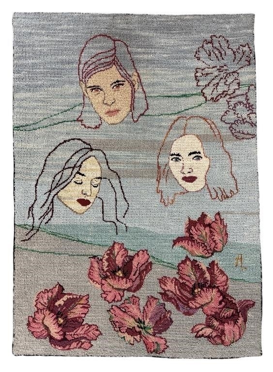 Juan Carlos Ferri Herrero | DR HALINA BIENKOWSKI HOOKED RUG W FACES ...