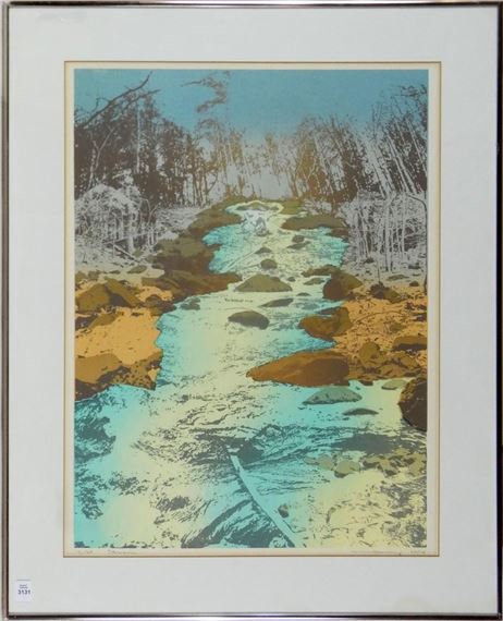 Margaret Berry | Stream (1974) | MutualArt