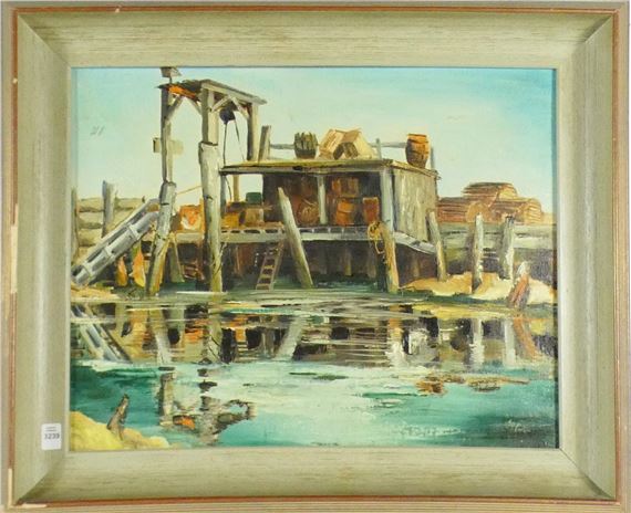A. Foster | Oil painting on artist board | MutualArt