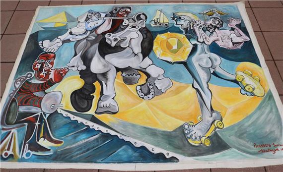 Pablo Picasso | Picasso's Summer, 1980 (1980) | MutualArt