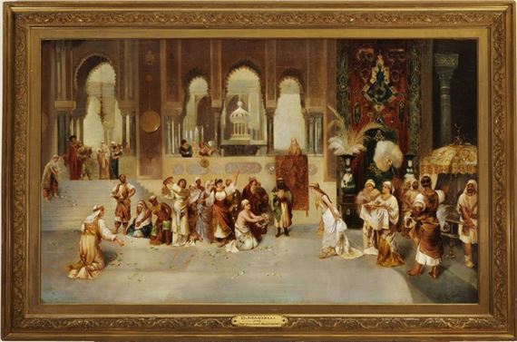 Francesco Beda | The Presentation of the Favorite (19th Century ...