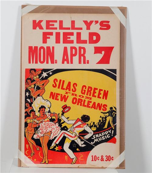 Green | POSTER FOR SILAS GREEN FROM NEW ORLEANS: SNAPPY MUSIC! (CIRCA ...