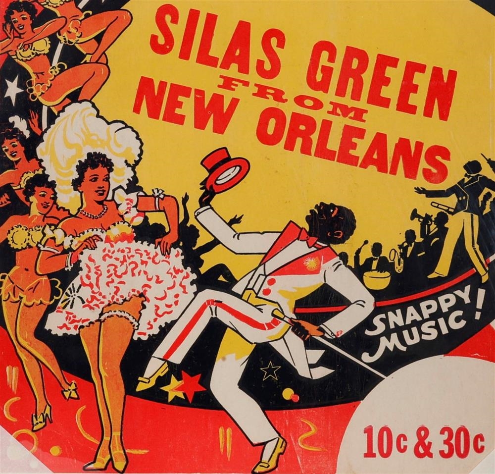 Green | POSTER FOR SILAS GREEN FROM NEW ORLEANS: SNAPPY MUSIC! (CIRCA ...