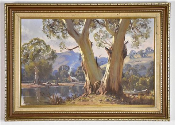Theo Delgrosso | Majestic Twin Gums By The River | MutualArt