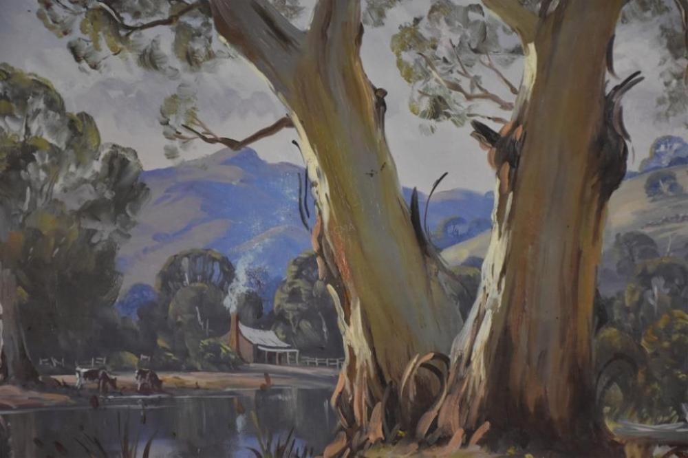 Theo Delgrosso | Majestic Twin Gums By The River | MutualArt