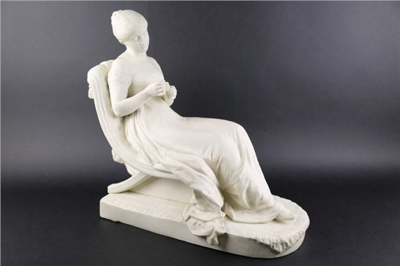 Copeland | An imposing large 19th C Copeland marked Parian ware figure ...