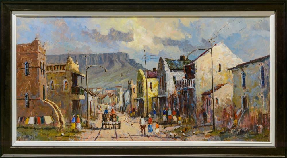 Phillip Britz | District Six with Table Mountain in the Background ...