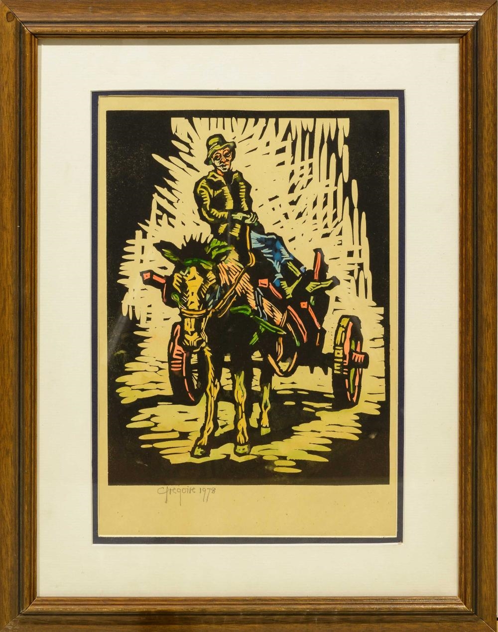 Gregoire Johannes Boonzaier | Donkey Cart (1978) | MutualArt