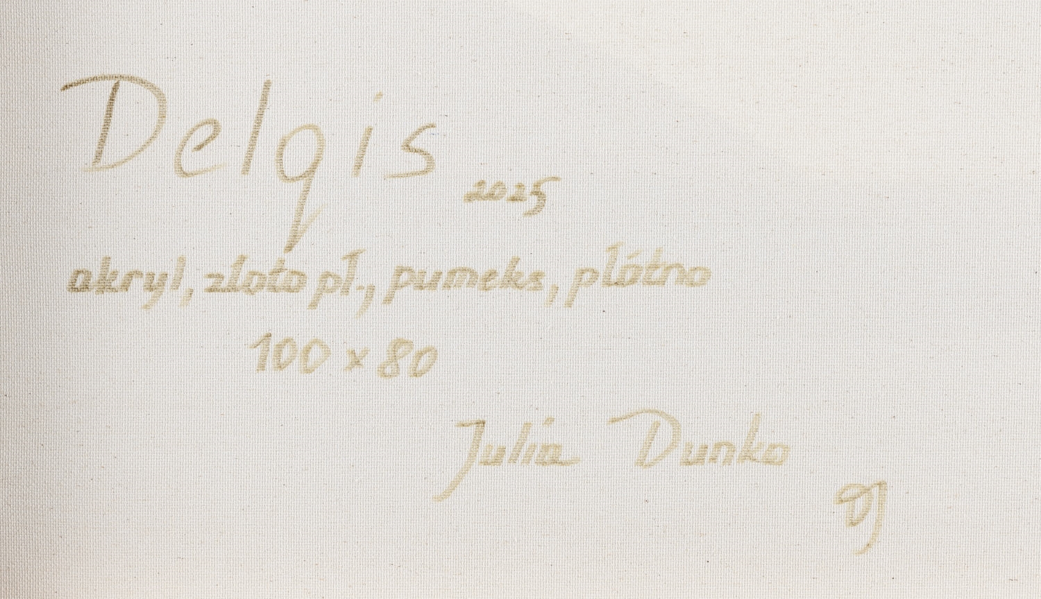 Julia Dunko | Delqis (2025) | MutualArt
