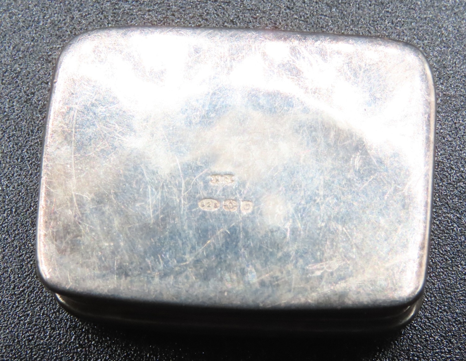 Guido Silvestri | Silver Pill Box or Ring Box Hinged Cover Engraved ...