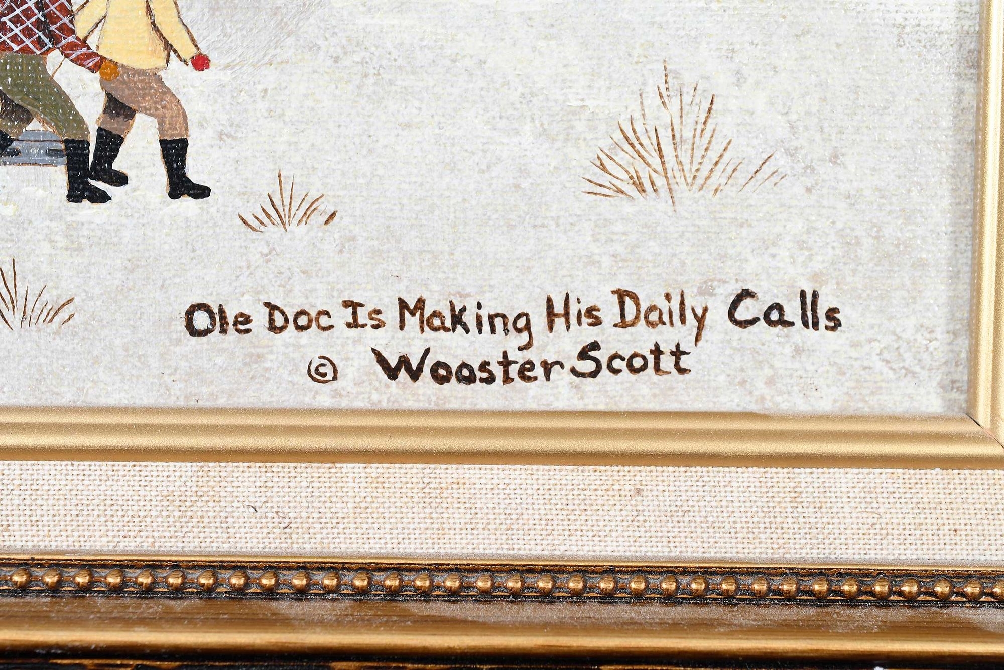 Jane Wooster Scott | Ole Doc is Making his Daily Calle | MutualArt