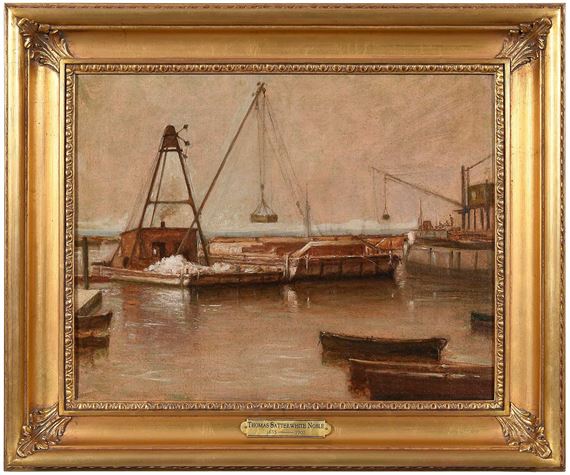 Thomas Satterwhite Noble | Cotton Dock (1890) | MutualArt