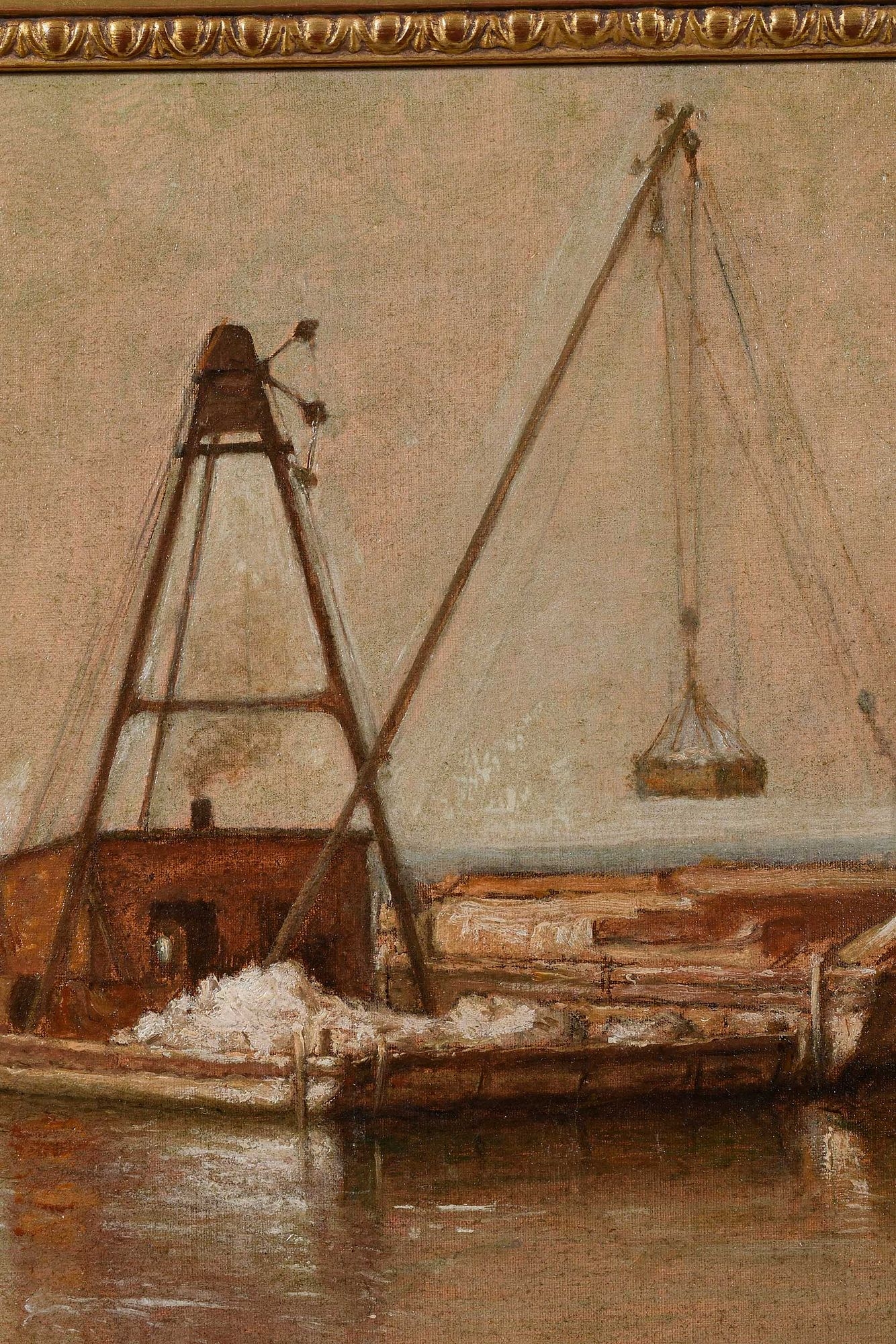 Thomas Satterwhite Noble | Cotton Dock (1890) | MutualArt