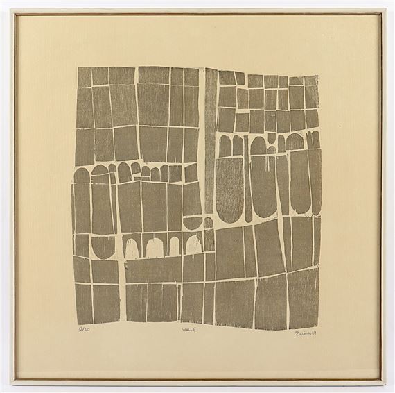 Zarina Hashmi | Wall II (69) | MutualArt