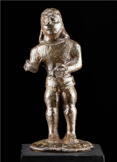 Etruscan School 5th/ 6th Century | Standing Kouros Figure | MutualArt