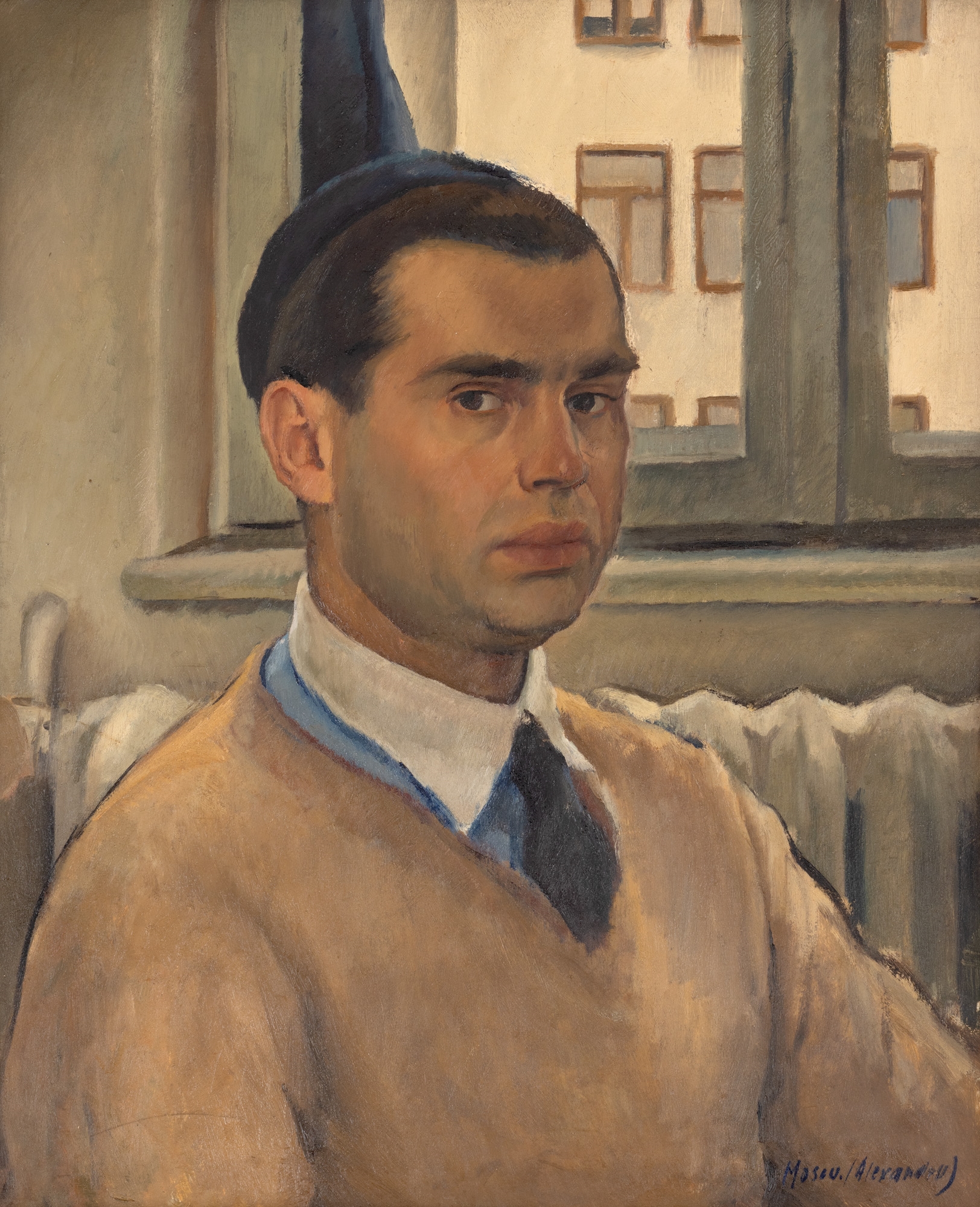 Alexandru Moscu | Self-portrait [1930-1932 (Circa 17) | MutualArt