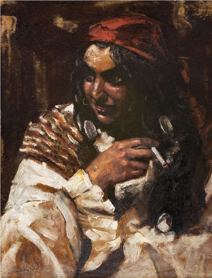 Octav Bancila | The Riddle [1912-1915 (Circa 17) | MutualArt