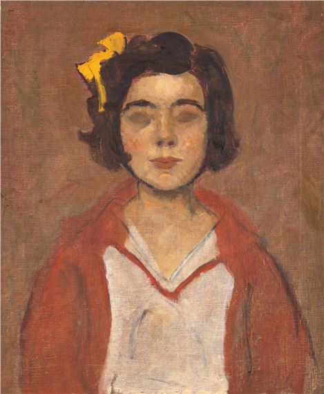 Nicolae Tonitza | The Muse of the Pamphleteer (Study) [1930-1931 (Circa ...