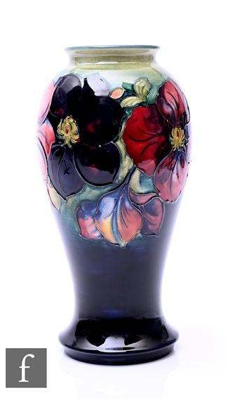 William Moorcroft | William Moorcroft - Moorcroft Pottery - A Clematis ...