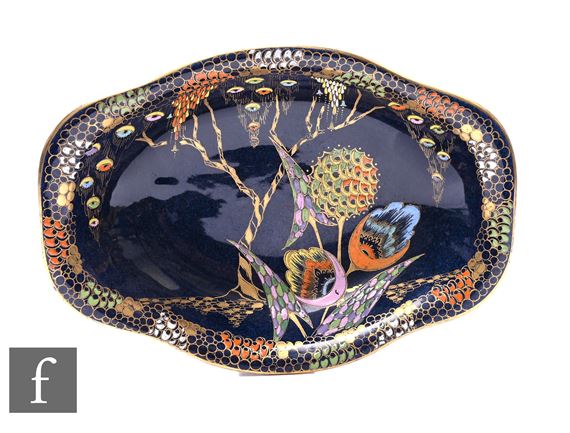 Carlton Ware | Carlton Ware - An Art Deco Devil's Copse bowl (Circa ...