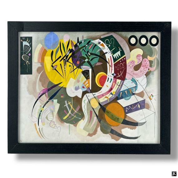 Wassily Kandinsky | Kandinsky Color Lithograph Dominant Curve | MutualArt