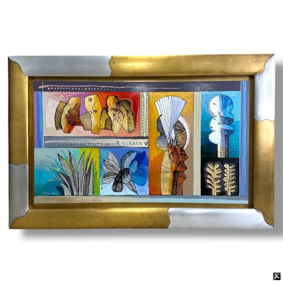 Calman Shemi | Calman Shemi Acrylic The Spirit of Buenos Aires | MutualArt