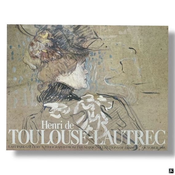 Henri de Toulouse-Lautrec | LARGE Toulouse Lautrec 1988 Exhibition ...
