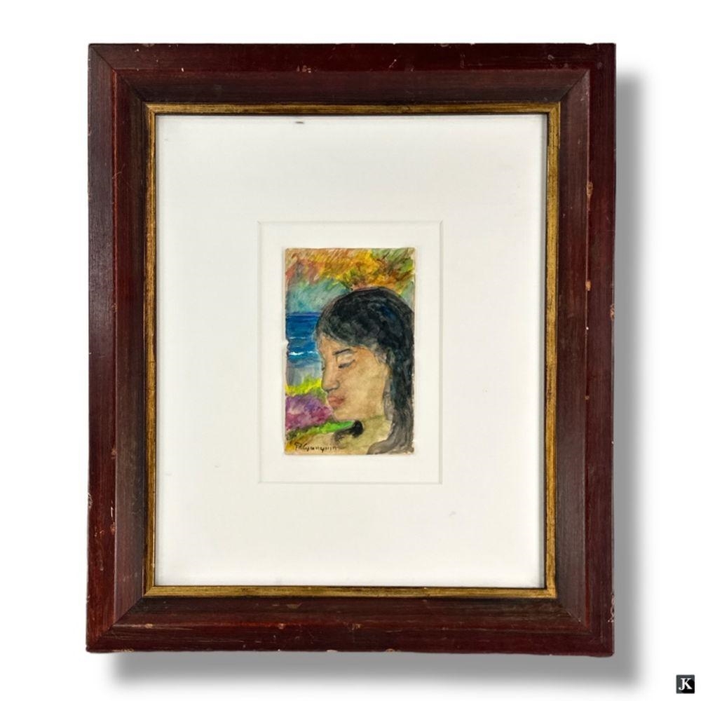 Paul Gauguin | Signed Paul Gauguin Watercolor | MutualArt