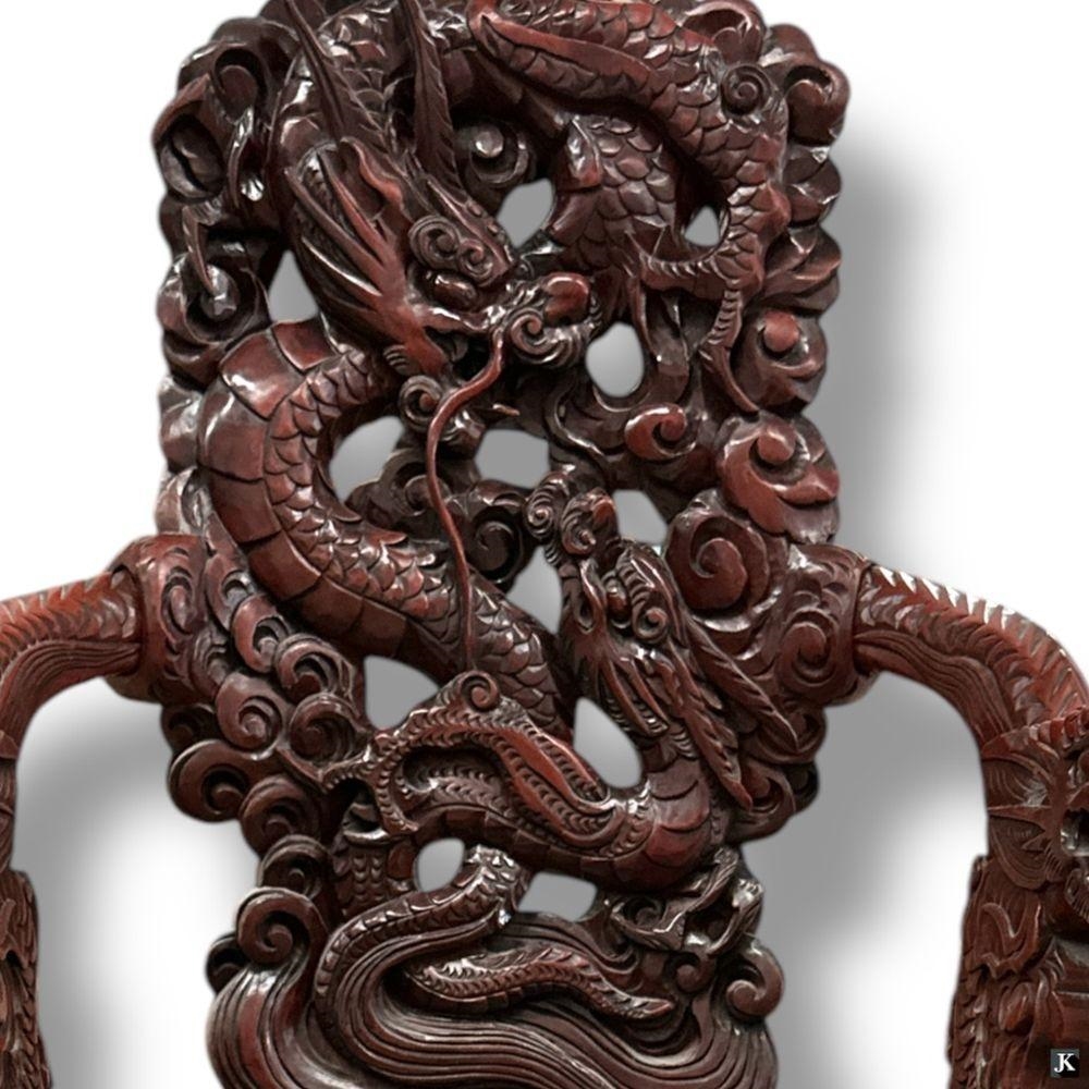 Dragon | Japanese Dragon Throne Chair | MutualArt