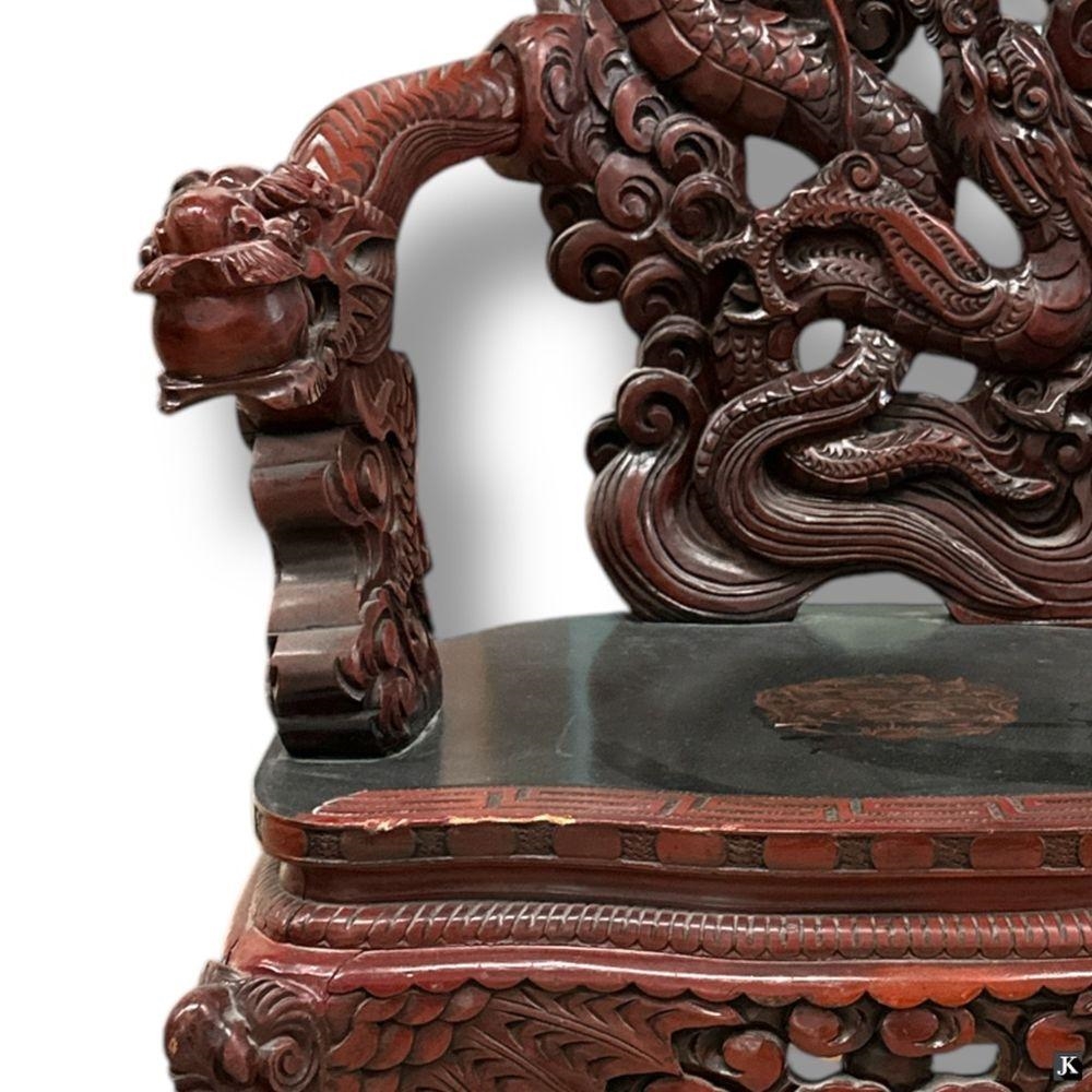 Dragon | Japanese Dragon Throne Chair | MutualArt