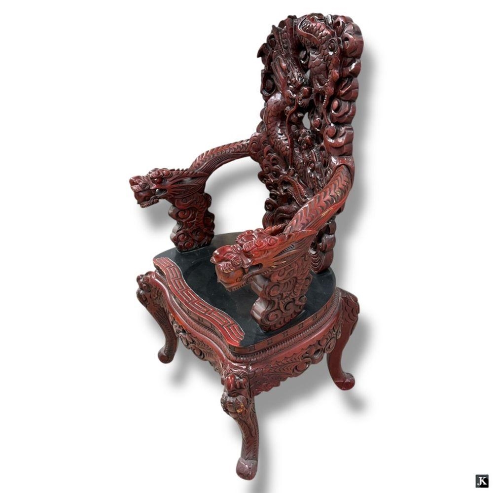 Dragon | Japanese Dragon Throne Chair | MutualArt