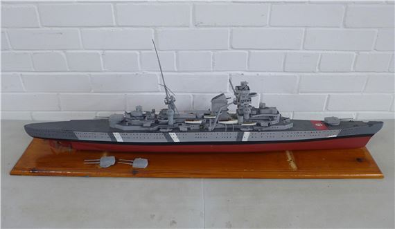 Ian Hamilton Finlay | Model electric warship | MutualArt